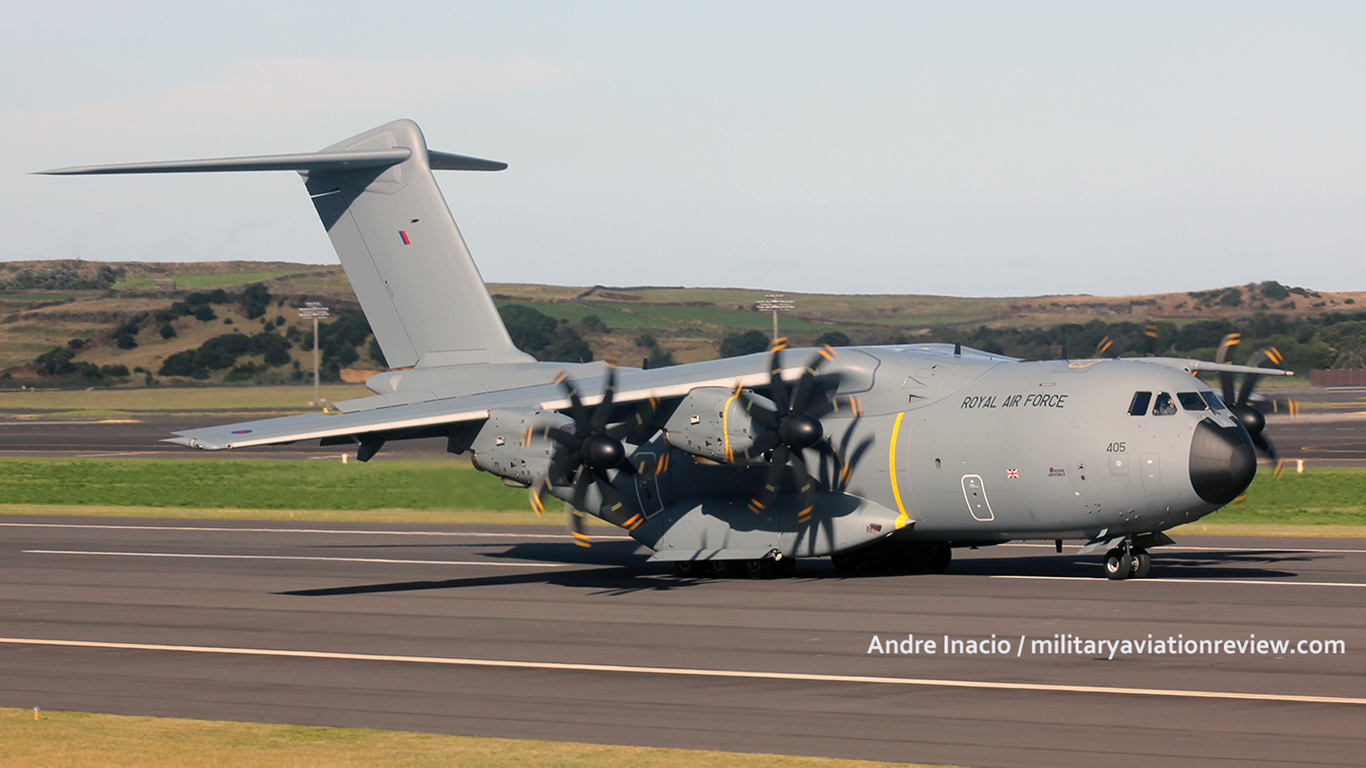 RAF A400M ZM410 delivered to Brize Norton – Military Aviation Review
