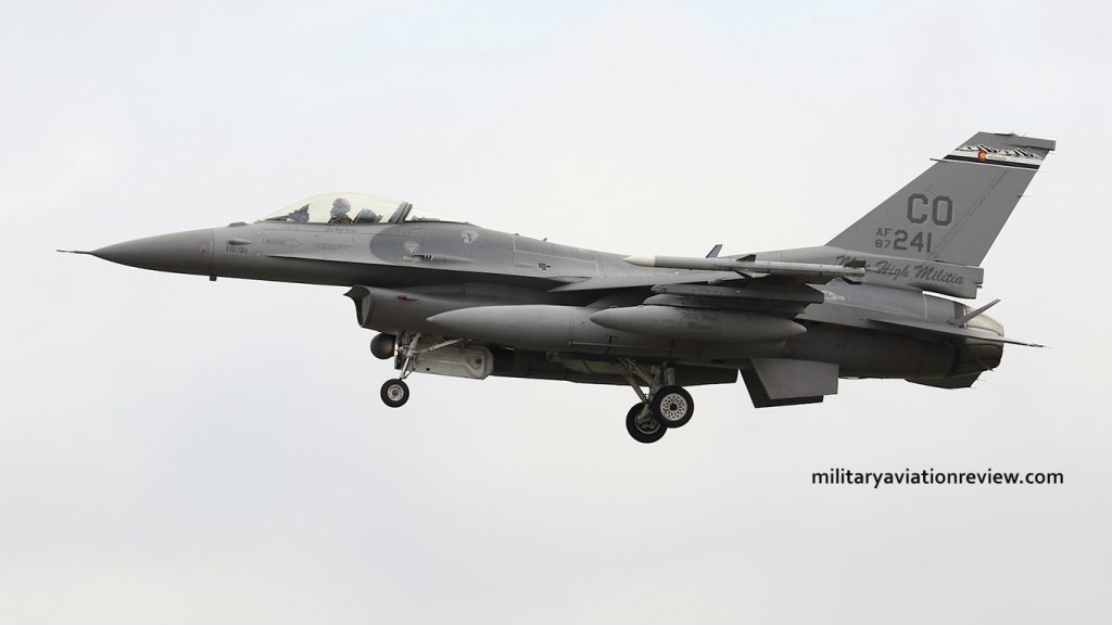 Colorado ANG F-16s visit Mildenhall – Military Aviation Review