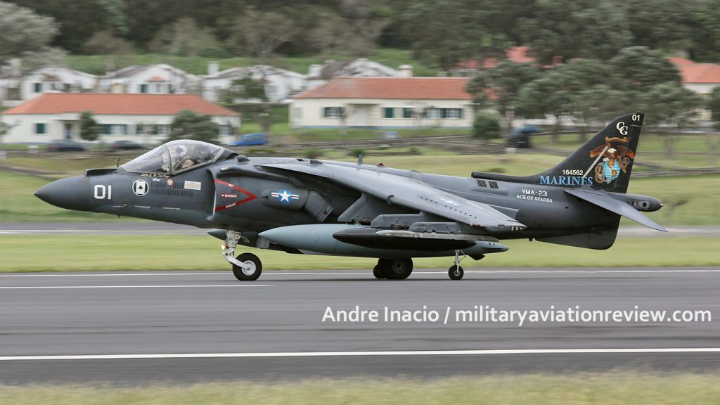 VMA-231 AV-8Bs Arrive at Lajes On Return From Deployment – Military ...