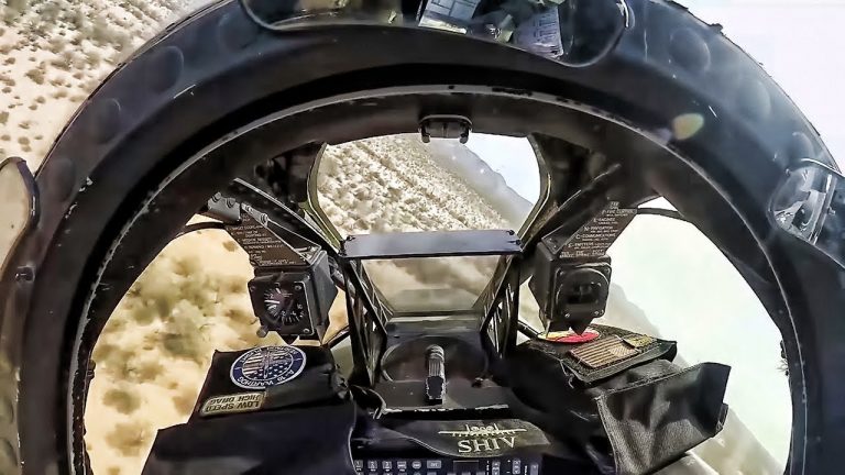 VIDEO: US Air Force A-10C Display Routine Cockpit View (2018 ...