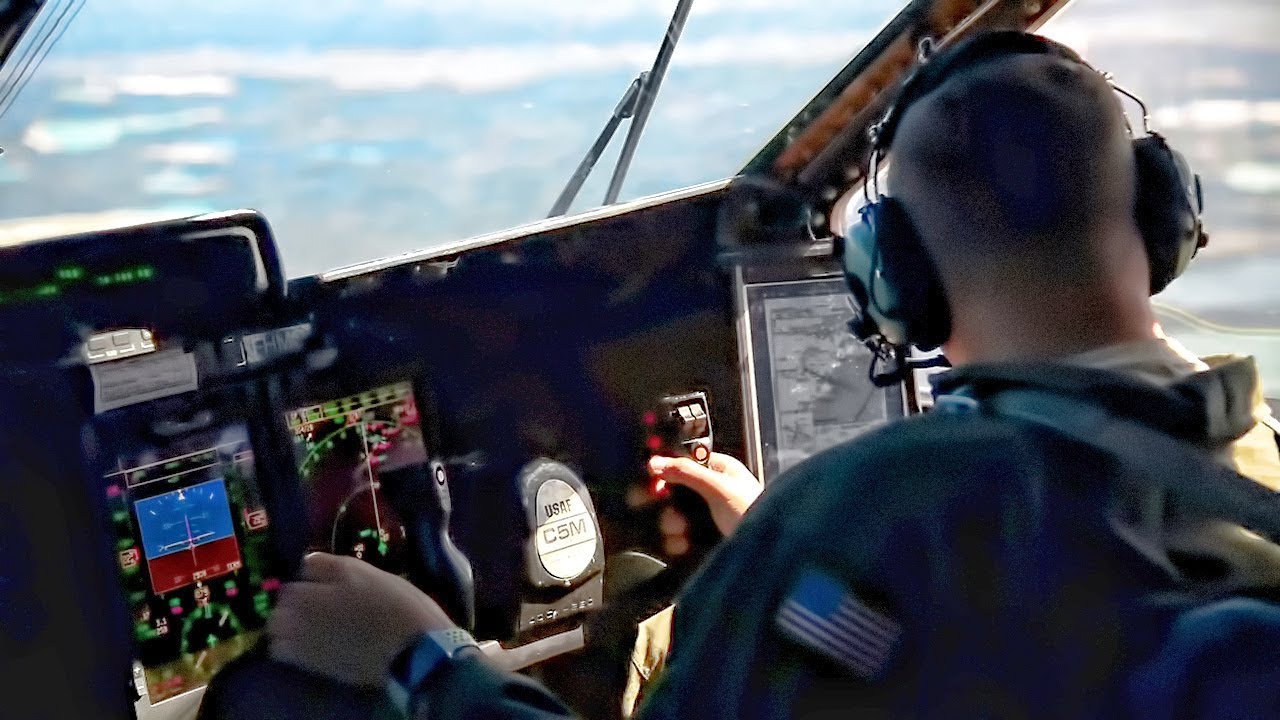VIDEO: C-5M Super Galaxy On Board Footage – Military Aviation Review