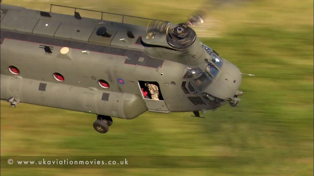 VIDEO: RAF Chinook Through The Mach Loop – Military Aviation Review