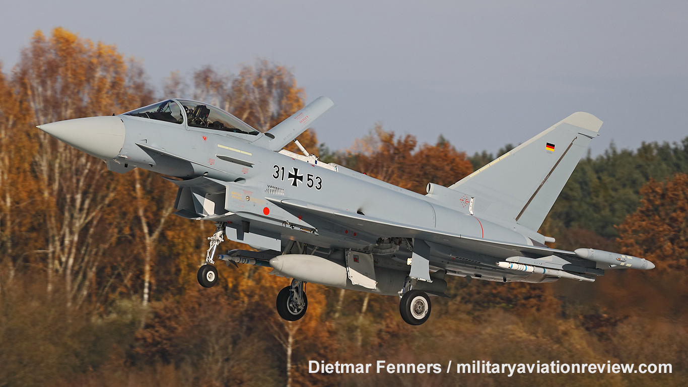 Last German Air Force Eurofighter Delivered – Military Aviation Review