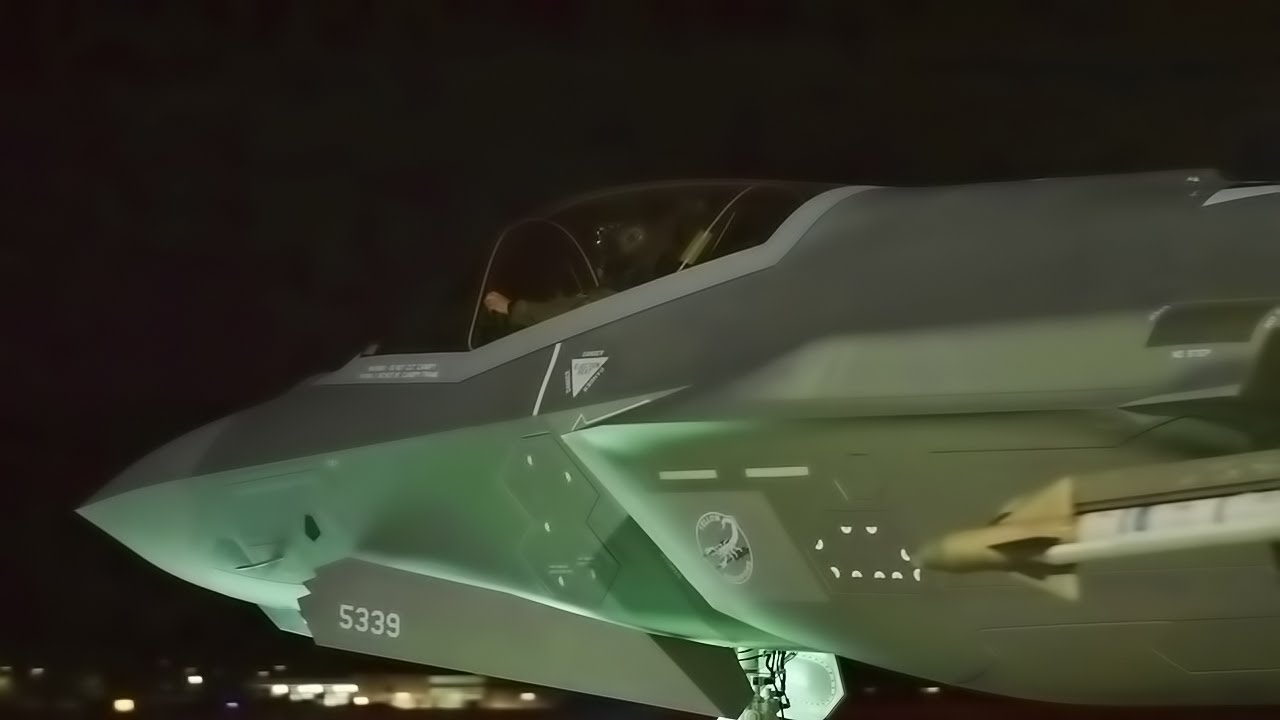 VIDEO: Vermont Air National Guard F-35A Night Operations – Military ...