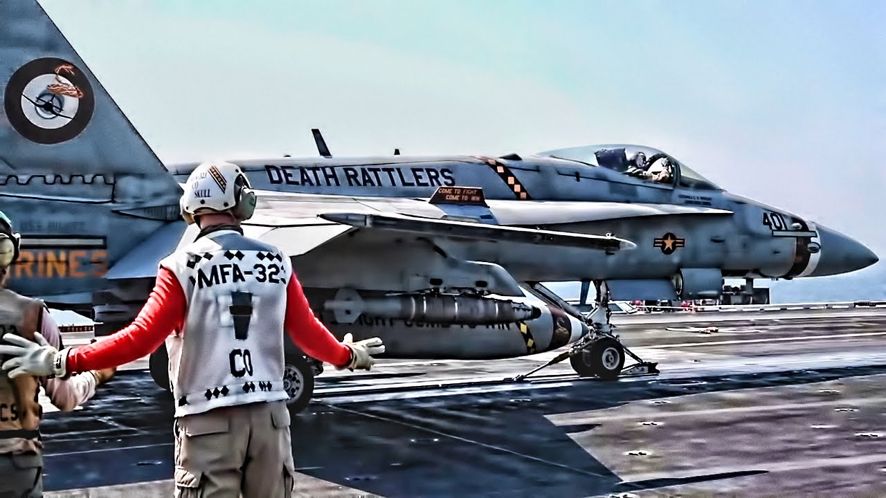 VIDEO: USS Nimitz Deck Operations in the Persian Gulf (2020) – Military ...
